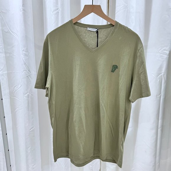 Versace Collection | Shirts | Versace Collection Vneck Military Olive ...
